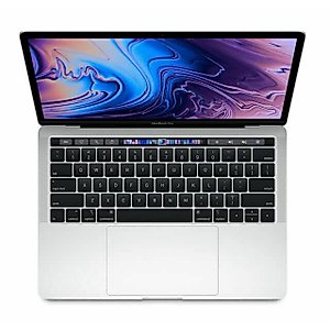 2018 Apple MacBook Pro with 2.7GHz Intel Core i7 (13 -inch, 16GB RAM 512GB SSD Storage) Silver (Renewed)