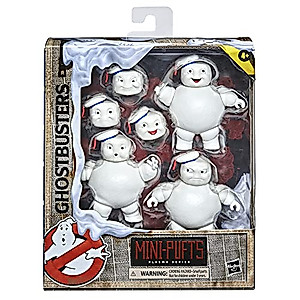 Ghostbusters Plasma Series Mini-Pufts 3.5-Inch Movie-Scale Collectible Afterlife Action Figure 3-Pack for Kids Ages 4 and Up
