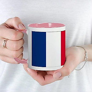 CafePress French Flag Mug Ceramic Coffee Mug, Tea Cup 11 oz