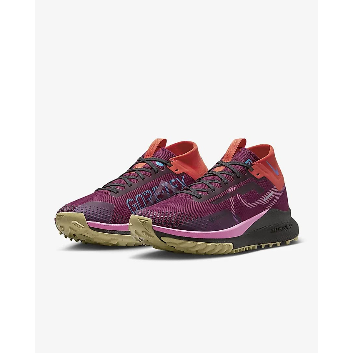 Nike Women's Low-Top Sneakers, Rosewood Pink Magic Dk Smoke Grey, 7.5