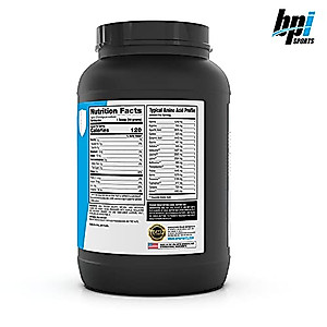 BPI Sports Iso Hd – 100% Whey Protein isolates – Muscle Growth, Recovery, Weight Loss, Meal Replacement – Low Carb, Low Calorie – for Men & Women – Chocolate Brownie – 1.6 Lb