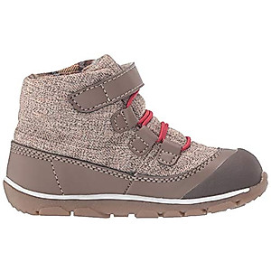 See Kai Run Boys' Sam II Waterproof Hiking Boot, Brown/Red, 6 M US Toddler