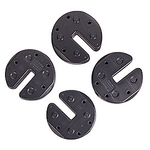 US Weight Tailgater Canopy Weights Set of 4 with No-Pinch Design for Easy Installation, and Removal to Secure Tents, Canopies, and Umbrellas at Outdoor Events 20 pounds