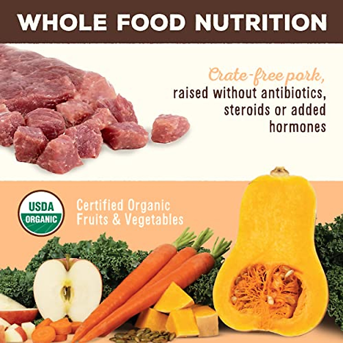 Primal Freeze Dried Cat Food Nuggets Pork, Complete & Balanced Scoop & Serve Healthy Grain Free Raw Cat Food, Crafted in The USA (14 oz)