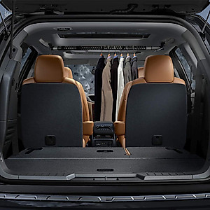 MICTUNING Car Clothes Hanger Bar Expandable 36 to 65 inches Retractable Vehicle Cloth Rack Hanger Rod for Car Truck RV SUV Road Travel - Coat Hanger Hold up to 60lbs