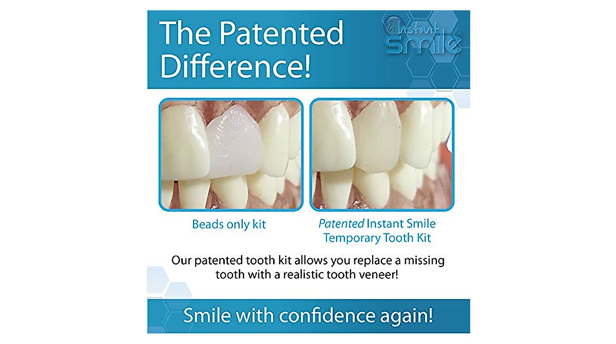 Instant Smile Complete Tooth Replacement Kit | Fast & Natural Look