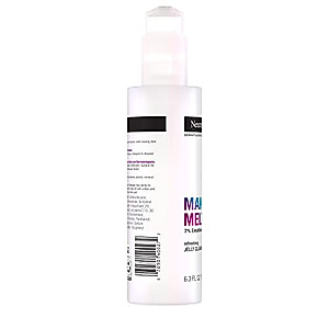 Neutrogena Makeup Melting Refreshing Jelly Cleanser, 7% Emollient-Vitamin Complex, Gentle Face & Eye Makeup Remover to Melt Stubborn Makeup, Cleanse & Condition Skin, Oil-Free, 6.3 fl. oz
