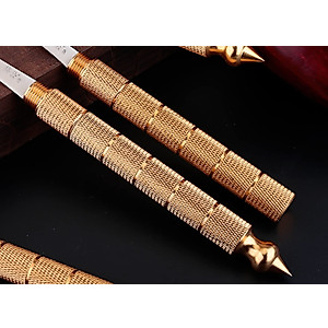 GAINSCOME Thai Kitchen Fruit Platter Carving Knife Stainless Steel Master Knives Bird's Beak Blade Curved Knife Hotel Bar For chefs Fruit Vegetable Carving Tools