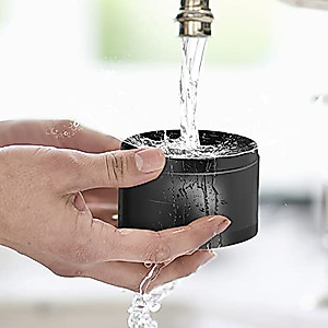 ATOYSKPX Spice Grinder 2.5 Inch, Large Grinder (Black)