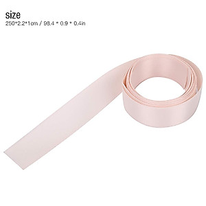 ZLXHDL Ladies Ballet Pointe Shoes Ribbon Satin Roll, 98 Inches Ribbon Satin for Ballet Shoes, Ballet & Dance Shoes Accessories
