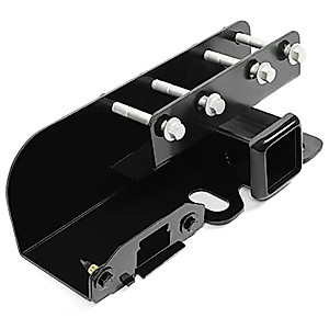 KUAFU 2" Trailer Hitch Compatible with 2021-2023 Ford Bronco 2 Door 4 Door Class 3 Trailer Tow Hitch Receiver Assembly Steel Black