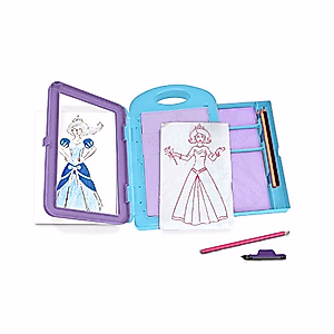 Melissa & Doug Fashion Design Art Activity Kit & Princess Design Activity Kit