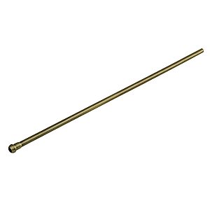 Kingston Brass CB38203 20 in. Bullnose Bathroom Supply Line, Antique Brass
