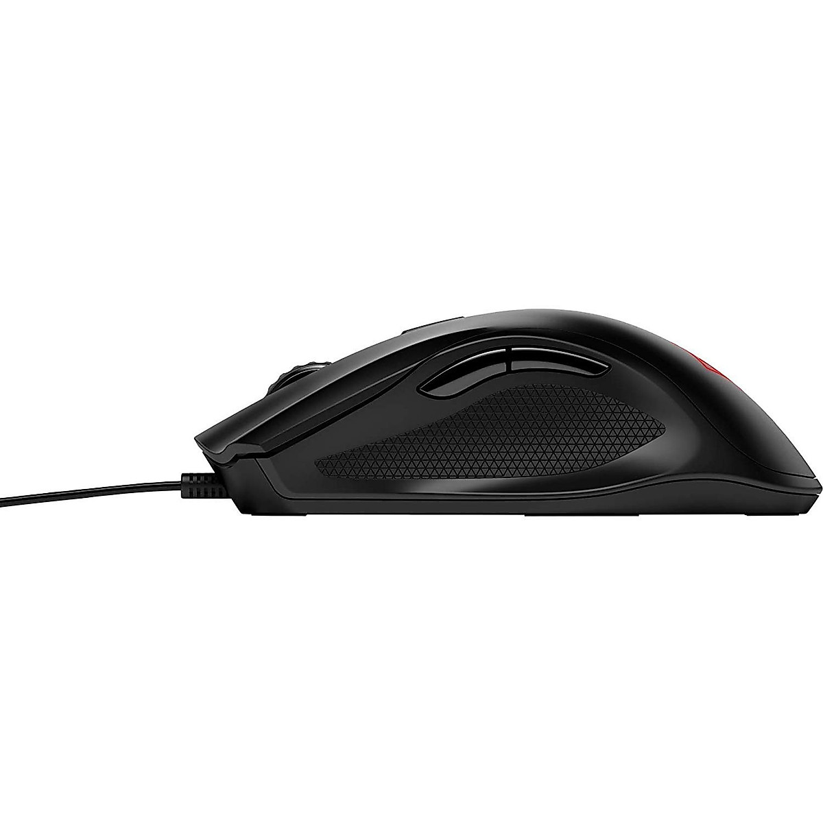 HP Omen 400 Wired USB Gaming Mouse, Optimized Mechanical Switches, Quick Adjust 1600-5000 DPI Optical Sensor, Sniper Mode 400 DPI, RGB LED, Customizable Buttons