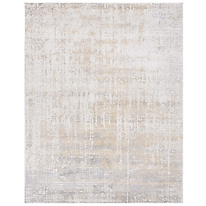 SAFAVIEH Adirondack Collection Area Rug - 10' x 14', Creme & Gold, Modern Abstract Design, Non-Shedding & Easy Care, Ideal for High Traffic Areas in Living Room, Bedroom (ADR207A)