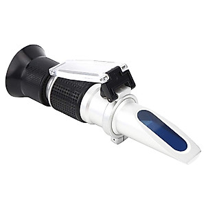 Brix Refractometer,Honey Refractometer,Refractometer Maple Syrup 0-90% for Measuring Sugar Content in Fruit, Honey, Maple Syrup and Other Sugary Drink