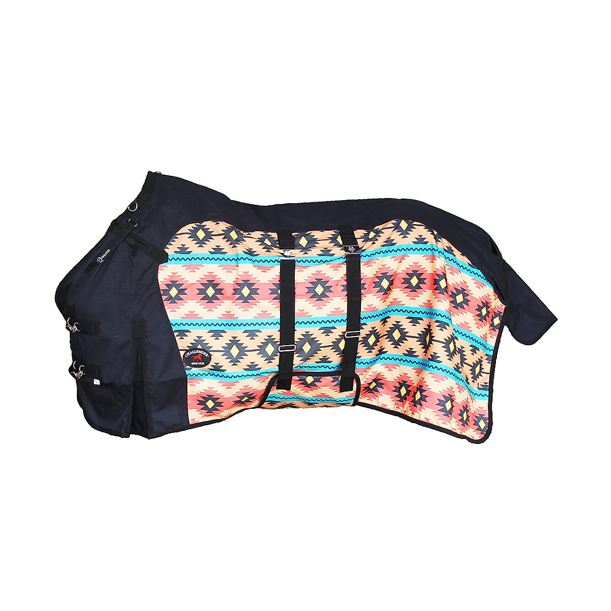 CHALLENGER 80" 1200D Turnout Waterproof Rain Horse Sheet Light Winter Blanket 379B