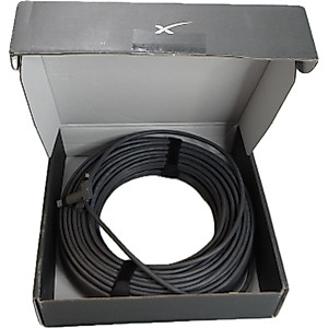 Starlink Rectangular Satellite V2 150 Ft Replacement Cable, Grey, Router