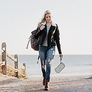 Case Compatible with Texas Instruments TI-84 Plus CE/TI-84 Plus/TI-83 Plus/TI-30XS / TI-36Pro Graphing Calculator, Scientific Calculators Box for Ruler, Rubber, Pencil and Other- Light Grey