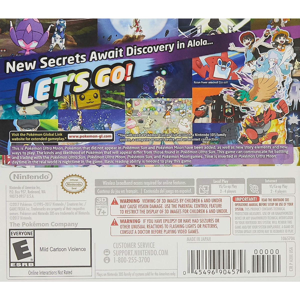 Pokémon Ultra Moon - Nintendo 3DS (Renewed)