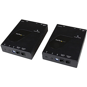 StarTech.com HDMI Video Over IP Gigabit Ethernet Extender Kit - 1080p HDMI Extender Over Cat6 LAN Ethernet - up to 330 feet (100 Meters) - Replaced by ST12MHDLNHK (ST12MHDLAN)