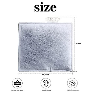 hodahuku Filter Cartridges for Aqueon QuietFlow Medium Aquariums Replacement Fish Tank Filter Cartridges (15 Pack)