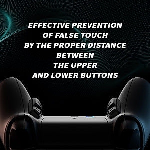eXtremeRate VICTOR S Remap Kit for Xbox One S/X Controller, 6 Profiles & Black Redesigned Back Shell & Side Rails & 4 Back Buttons for Xbox One S/X Controller - Controller NOT Included