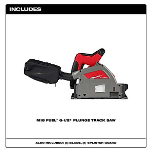 MGIAONSG for Milwaukee 2831-20 M18 FUEL 18V 6-1/2" Cordless Plunge Track Saw - Bare Tool