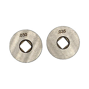 Menolana Metal Wire feed Drive Roller Replacements for Welders Equipment Parts, 030 035 V