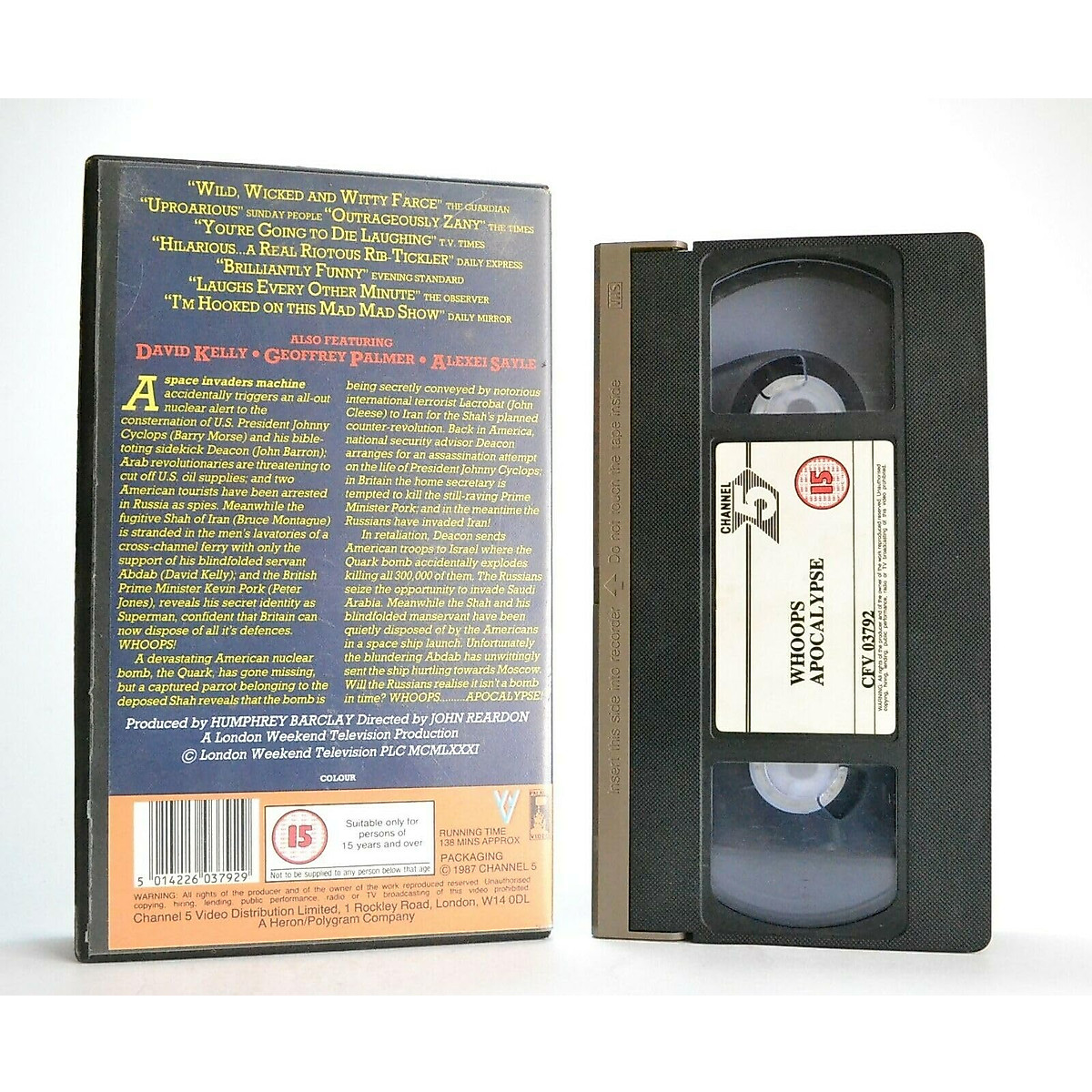 Whoops Apocalypse: (1982) TV Sitcom - Comedy - John Cleese/Peter Jones - Pal VHS