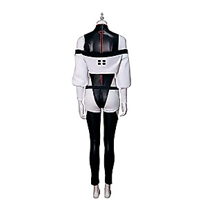 SHIKI Anime Women Edgerunner Lucy Cosplay Costume Deluxe Punk Jacket Jumpsuit Halloween Outfit for Men(S-Lucy)