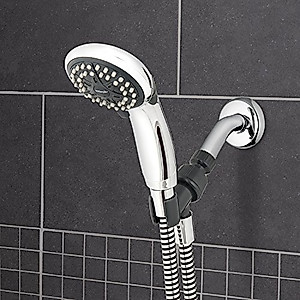 Waterpik Handheld Shower Head Eco Flow Low Flow Water Saving Shower 1.6 GPM, 4 Spray Modes, DIY Easy Installation, Chrome Finish, VBE-453