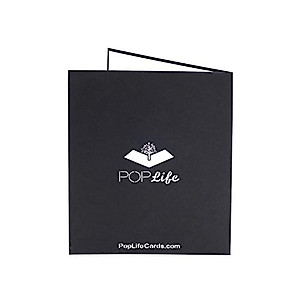 PopLife Grand Piano 3D Pop Up Card for All Occasions - Happy Birthday, Graduation, Father's Day, Mother's Day, Congratulations, Retirement, Thank You - Musicians, Teachers, Gift for Music Lovers