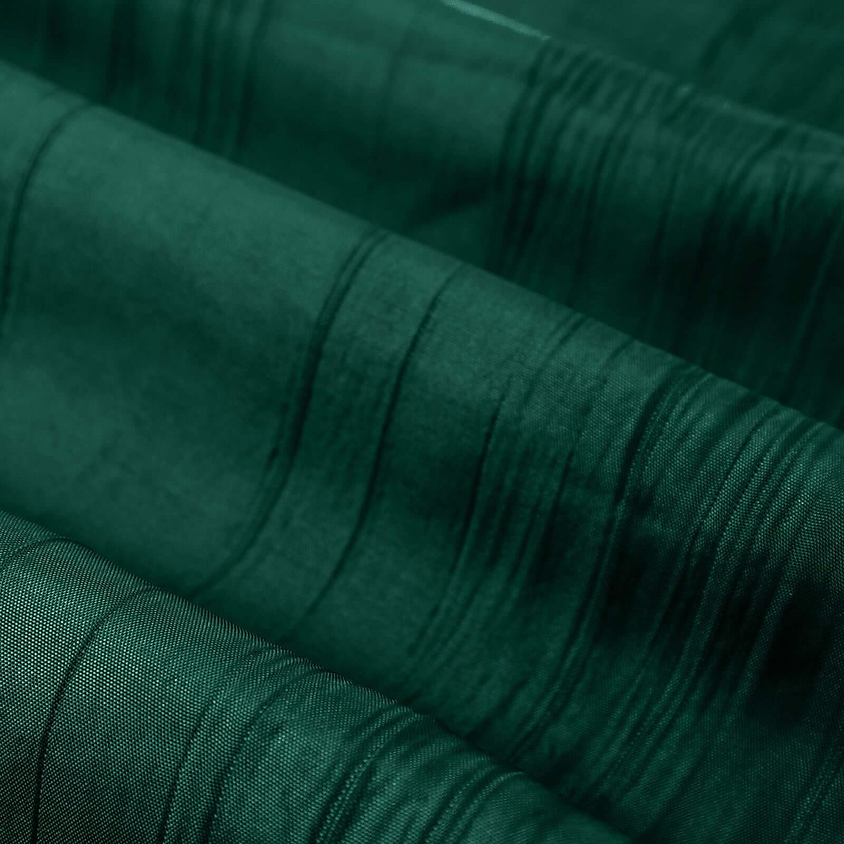 Efavormart 54" x10 Yards Hunter Emerald Green Accordion Crinkle Taffeta Fabric Bolt for Wedding Birthday Party Dance Event Decoration