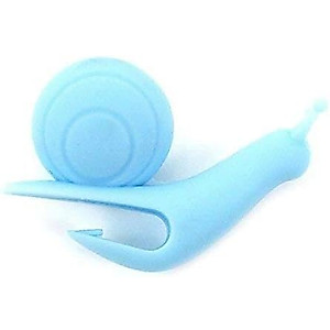 5PCS Tea Bag Holder Cup Snail Shape Candy Tea Infuser Strainer Clip Gift Set