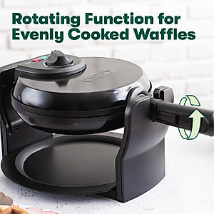 BELLA XL Electric Ceramic Titanium Griddle + BELLA Classic Rotating Belgian Waffle Maker