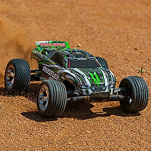 Traxxas RustlerÂ: 1/10 Scale Stadium Truck. Ready-to-Race with TQ 2.4GHz Radio System and XL-5 ESC (FWD/rev)