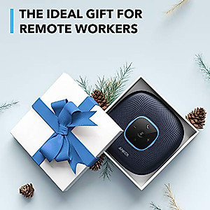 Anker PowerConf Bluetooth Speakerphone, 6 Mics, Enhanced Voice Pickup, 24H Call Time, Bluetooth 5, USB C, Zoom Certified Bluetooth Conference Speaker, Compatible with Leading Platforms For Home Office