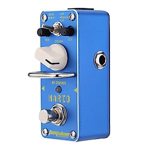 AMO-3 Mario Bit Crusher Electric Guitar Effect Pedal Mini Single Effect with True Bypass