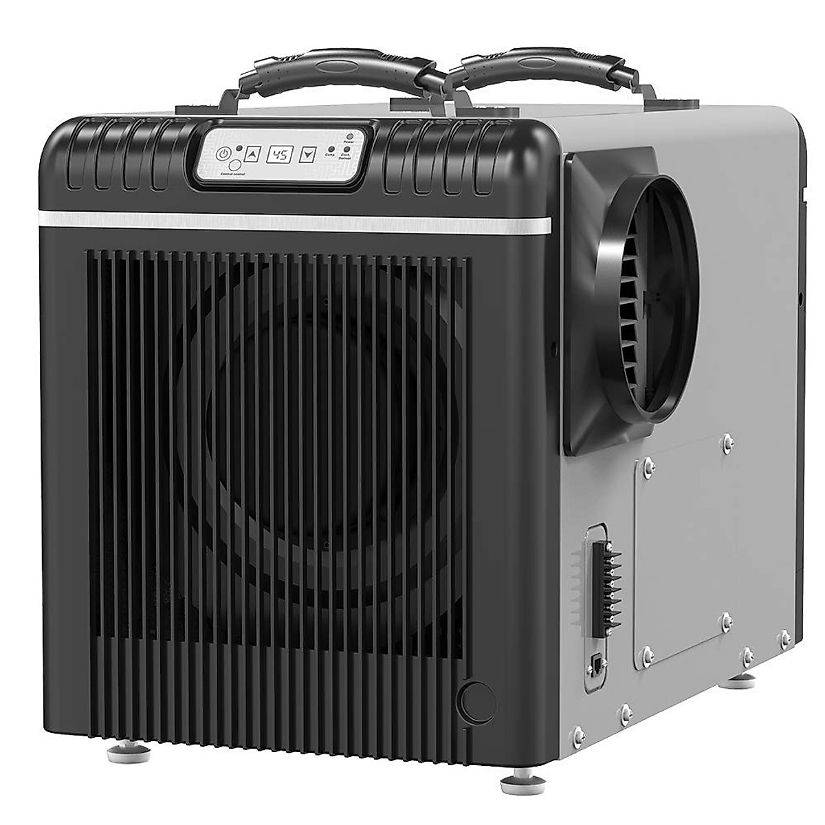 BaseAire Crawl Spaces Dehumidifier AirWerx90, Basement Dehumidifier 90pints/Day at AHAM, Cover 2,600 Sq. Ft, Portable, Auto Defrosting, Optional Remote Control, 5 Years Warranty