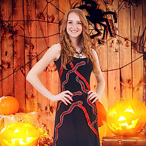 FineCheer 5 Pcs Glitter Rhinestone and Sequin Red Snake Patch Applique Decoration Ribbon Set with Elastic Sequin Ribbon Trimming for Clothing Decoration Sewing Dress Headband DIY Clothing Accessories