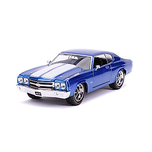 Jada Toys Big Time Muscle 1970 Chevy Chevelle SS Blue 1: 24 Diecast Vehicle