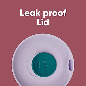 Owala SmoothSip Slider Insulated Stainless Steel Coffee Tumbler, Reusable Iced Coffee Cup, Hot Coffee Travel Mug, BPA Free 20 oz, Purple/Pink (Crochet Queen)