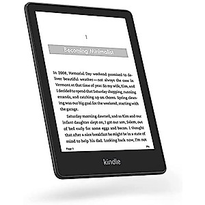 Kindle Paperwhite Signature Edition (32 GB) – With a 6.8" display, wireless charging, and auto-adjusting front light – Without Lockscreen Ads + 3 Months Free Kindle Unlimited (with auto-renewal)- Black