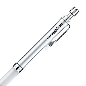 uni Alpha-Gel Mechanical Pencil 0.5mm, White (M5807GG1P.1)