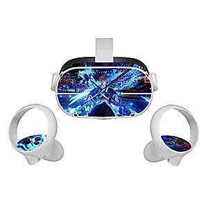 Battle Collection Stickers Skin for Oculus Quest II, Protective, Durable, and Unique Vinyl Decal Wrap Cover | Easy to Apply, Remove, and Change Styles