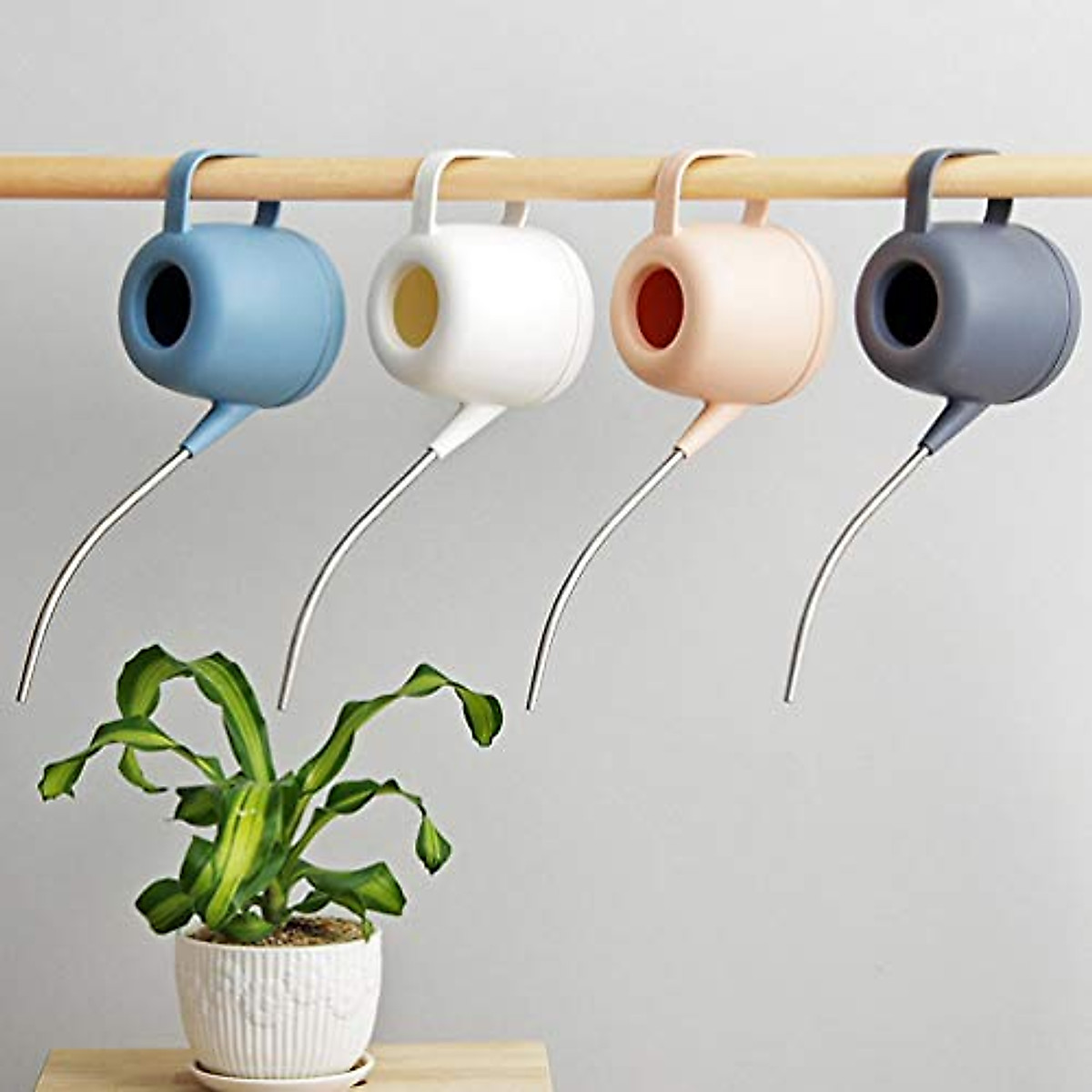 DOITOOL Watering Can Watering Pot Long Mouth Sprinkling Pot Plant Mister Spray Bottle for Bonsai Indoor Garden Supplies(Random Color)