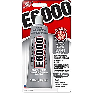 Eclectic Products 230012 3.7 oz Amazing E-6000 Craft Adhesive Uncarded, Clear 6 Pack
