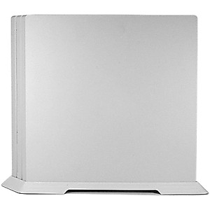 CKXIN Vertical Stand for PS4 Pro, Built-in Cooling Vents and Non-Slip Feet Steady Base Mount for Playstation 4 Pro Console, White