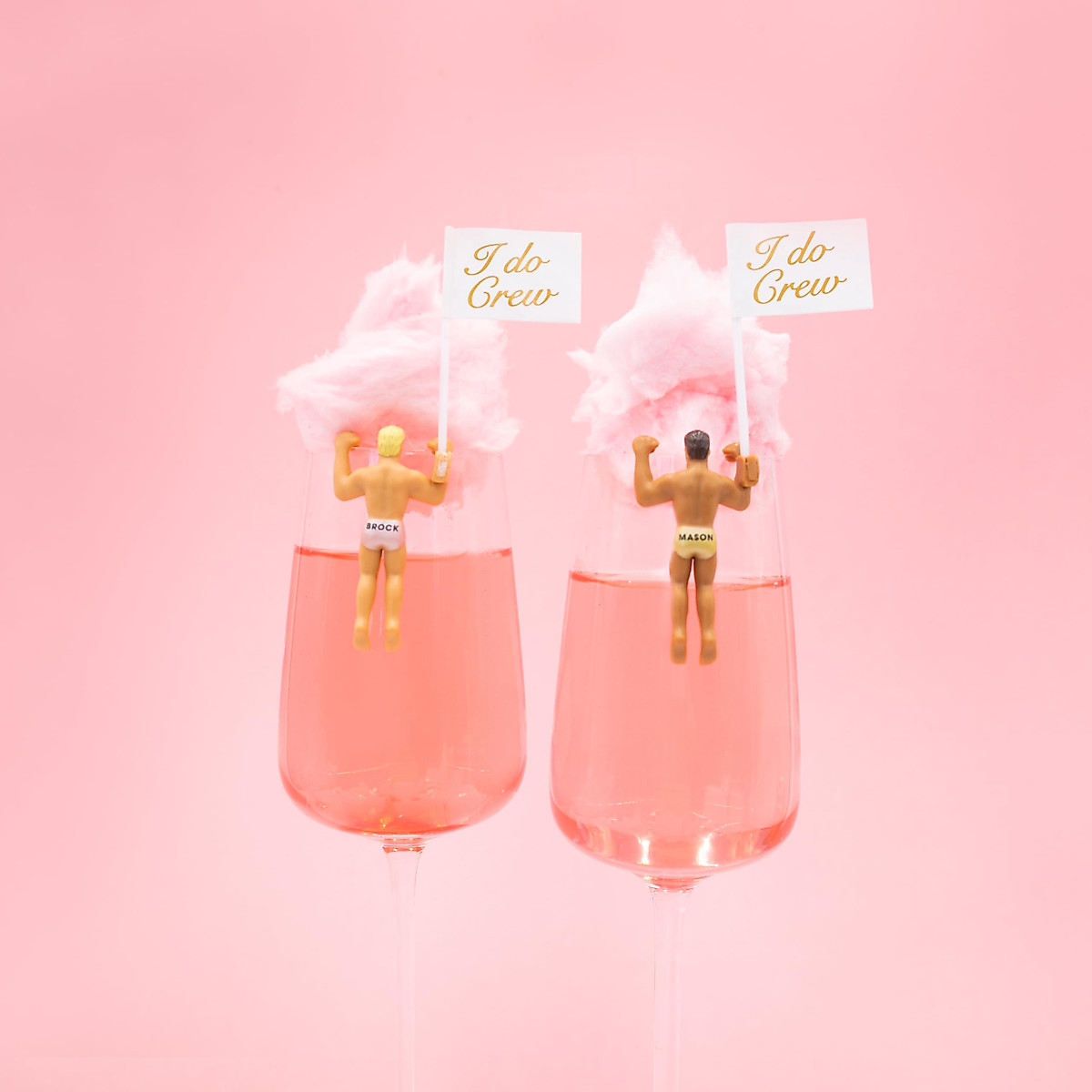 Drinking Buddies Bride Squad, Bachelorette Drink Markers, Party Accessories, Girls Night, Hunky Wine Charmers